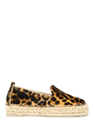 MANEBÍ Leopard Pattern Espadrilles