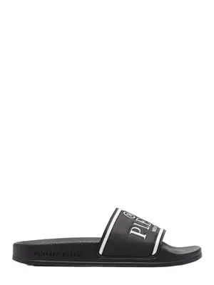 Philipp Plein Logo Slides - Black