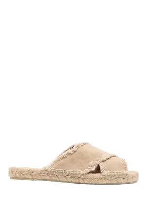 CastaÑer Palmera Frayed Sandals - Neutrals