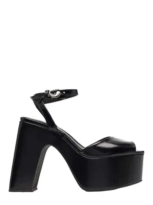 Coperni Platform-sole Sandals - Black