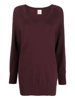 PAULA PAULA'Name V-neck Cashmere Jumper