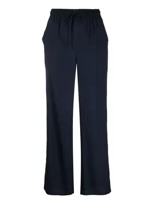 PAULA Straight-leg Trousers - Blue