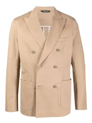 TONELLO Tonello Double-Breasted Fitted Blazer