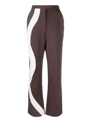 Ahluwalia Expression Tailored Trousers - Brown