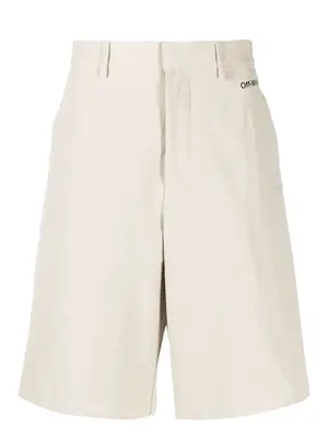 Off-White Arrows-print Bermuda Shorts - Neutrals