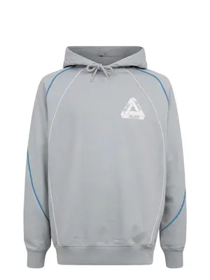 PALACE Sidewinder Drawstring Hoodie - Grey