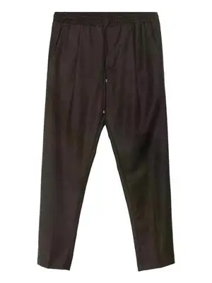 BRIGLIA 1949 Wimbledon Drawstring Trousers - Brown