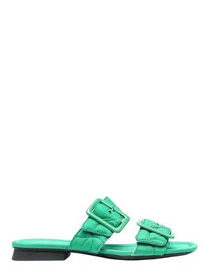 Camper Casi Myra Double-strap Sandals - Green