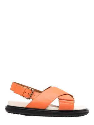 Marni Fussbett Sandals - Orange