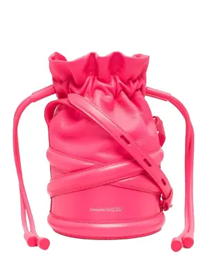 Alexander McQueen The Soft Curve Bucket Bag - Pink
