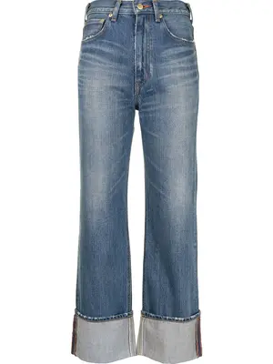 TU ES MON TRESOR Flared Jeans - Blue