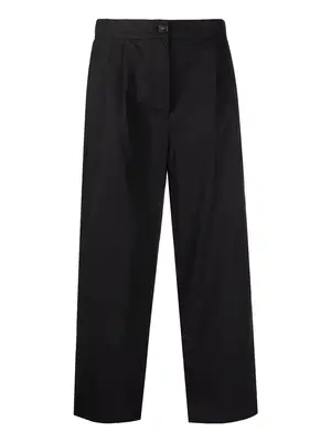 WOOLRICH Woolrich Straight-Leg Cropped Trousers