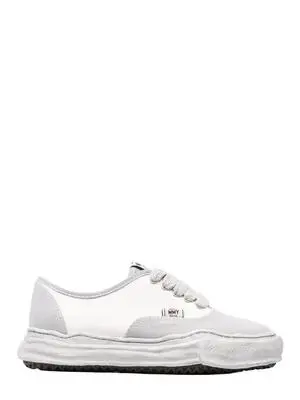 Mihara Yasuhiro Contrasting-panel Design Sneakers - Grey