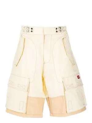 DIESEL Panelled Cargo Shorts - Neutrals