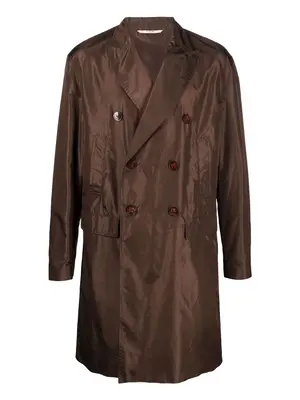 Valentino Garavani Double-breasted Midi Coat - Brown