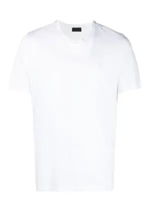 Moncler Logo-print Cotton T-shirt - White