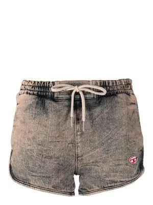DIESEL® D-sunny Joggjean Track Shorts - Neutrals