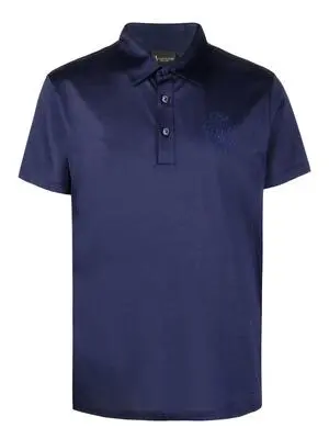BILLIONAIRE Short-sleeved Polo Shirt - Blue