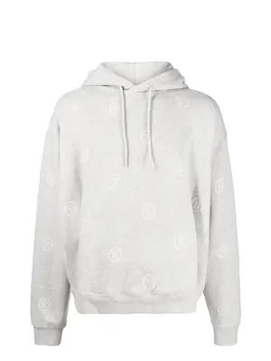 Martine Rose Monogram Hoodie - Grey