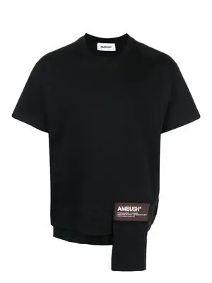 AMBUSH Front-flap Pocket T-shirt - Black
