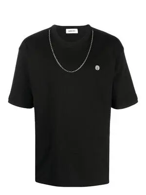 AMBUSH Chain-Detail T-Shirt Black