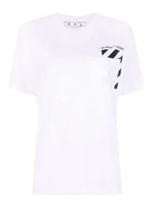 Off-White Jersey Short-sleeve T-shirt - White