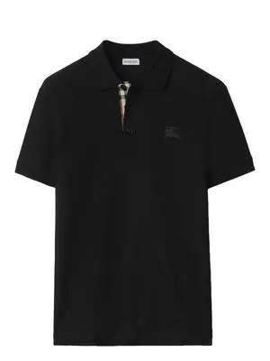 Burberry BURBERRY Cotton Piqué Polo Shirt Black