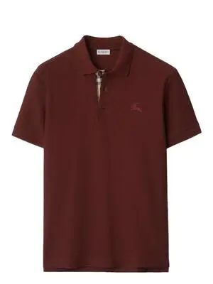 Burberry Cotton Polo Shirt Box Red