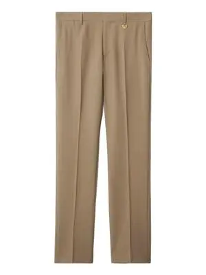 Burberry Wool Tailored Trousers Puddle