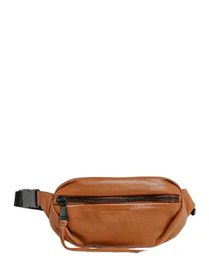AIMEE Aimee Kestenberg Milan Leather Belt Bag Chestnut