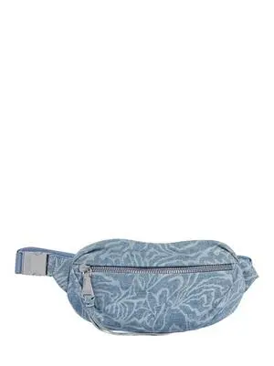 AIMEE Milan Leather Belt Bag - Denim Garden