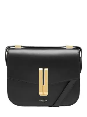 DEMELLIER Vancouver Leather Crossbody Bag - Black Smooth