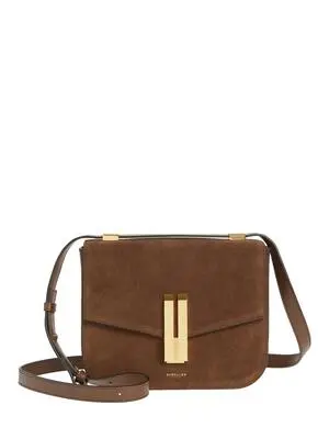 DEMELLIER Vancouver Leather Crossbody Bag - Mocha