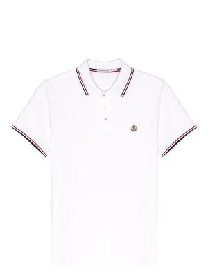 Moncler Polo - White