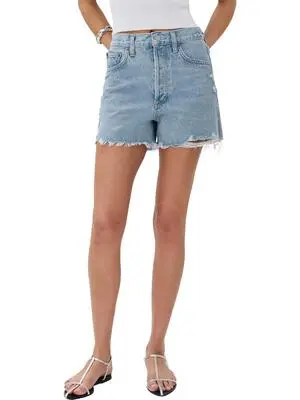 AGOLDE AGOLDE Dee Vintage High-Rise Denim Shorts Muse