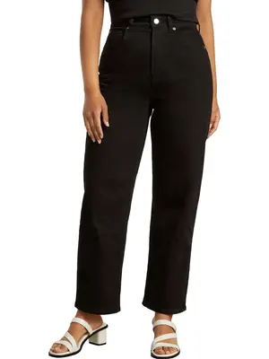Everlane Way-High Hourglass Jean Black