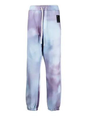 OAMC Tie-dye Track Pants - Blue