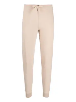 PAULA Tapered-leg Cashmere Trousers - Neutrals
