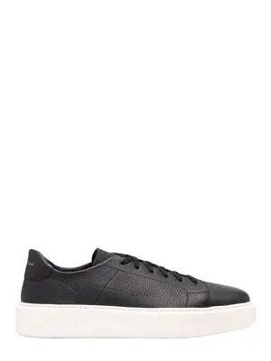 HENDERSON BARACCO Pebbled Low-top Sneakers - Black