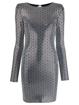 Philipp Plein Crystal-embellished Mini Dress - Black