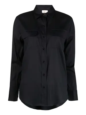 PAULA Long-sleeve Shirt - Black