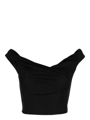 RTA RTA Cowl-Neck Crop Top