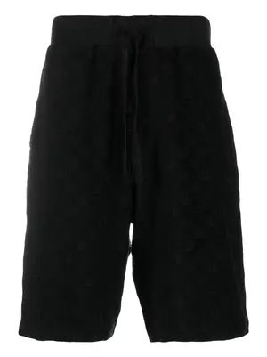 AMBUSH Monogram Track Shorts - Black