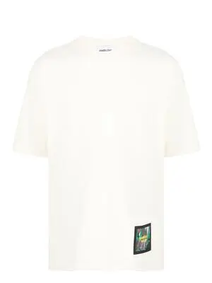 AMBUSH Wksp Logo-patch T-shirt - Neutrals