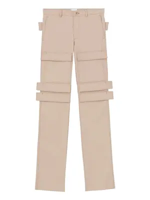 Burberry Panel-detail Cargo Trousers - Neutrals