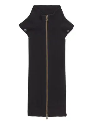 Veronica Beard Uptown Cashmere Dickey - Black
