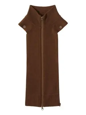 Veronica Beard Uptown Cashmere Dickey Walnut