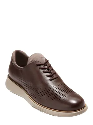 Cole Haan Cole Haan 2.zerogrand Laser Wingtip Oxford Ch Dark Chocolate/ C