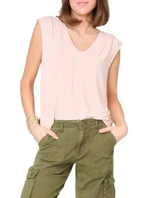GIBSONLOOK V-neck T-shirt - Blush