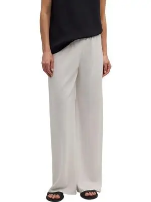 THE ROW THE ROW Gala Wide-Leg Crepe Pants